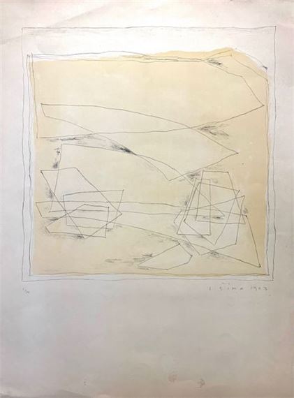 Josef Sima | PAYSAGE (1963) | MutualArt