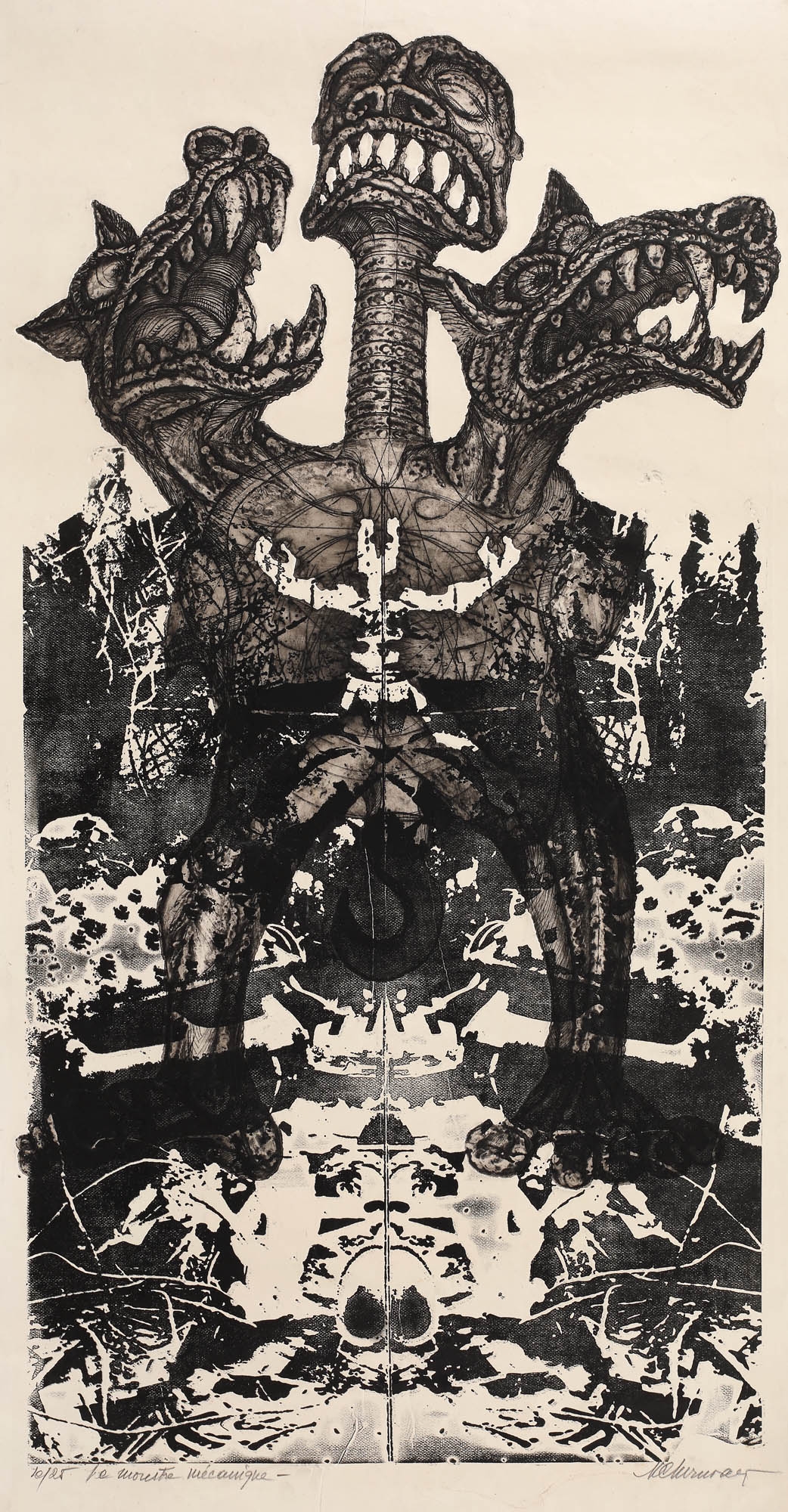 Marcel Chirnoaga | Le monstre mecanique | MutualArt