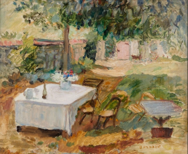 Pierre Bonnard | TABLE DANS UN JARDIN (1908) | MutualArt