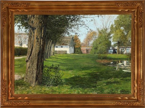 Ole Ring | View from a village in Sjælland | MutualArt