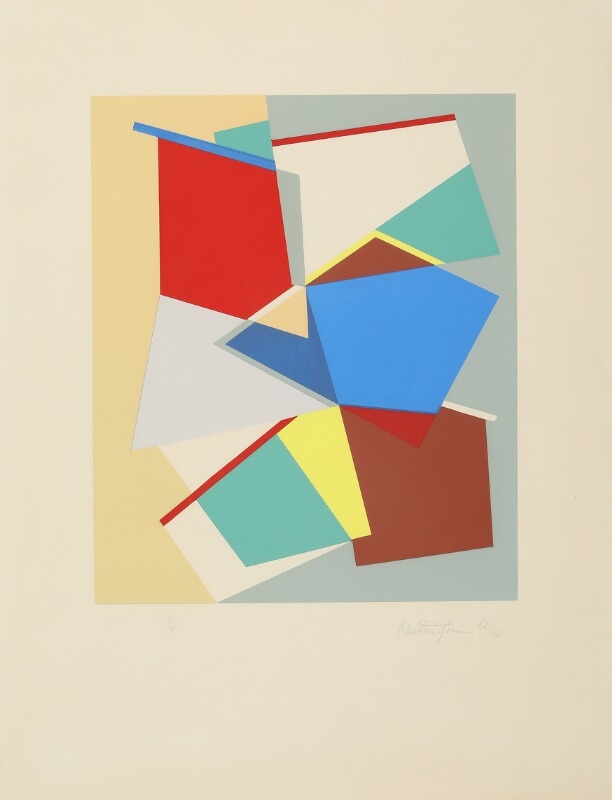 Richard Mortensen | Composition (1952) | MutualArt