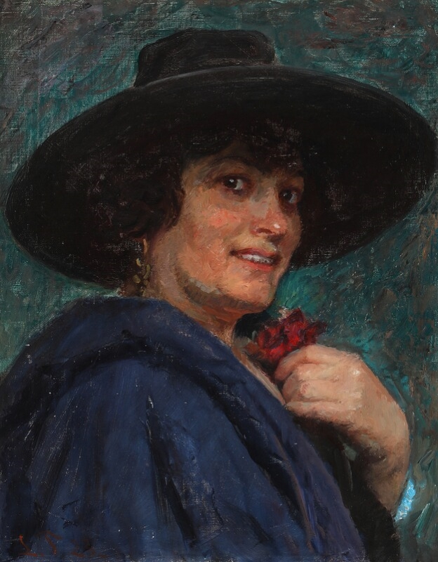 Laurits Regner Tuxen | Selfportrait | MutualArt