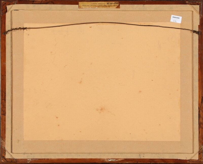 Lorenz Frolich | Adam and Eve in the Garden of Eden (1897) | MutualArt