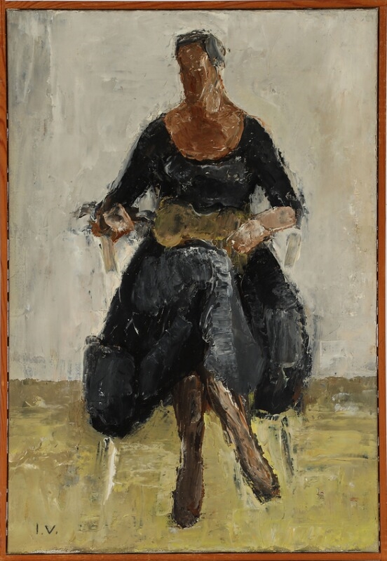 Jeppe Carl Jeppesen Vontillius | Seating woman | MutualArt