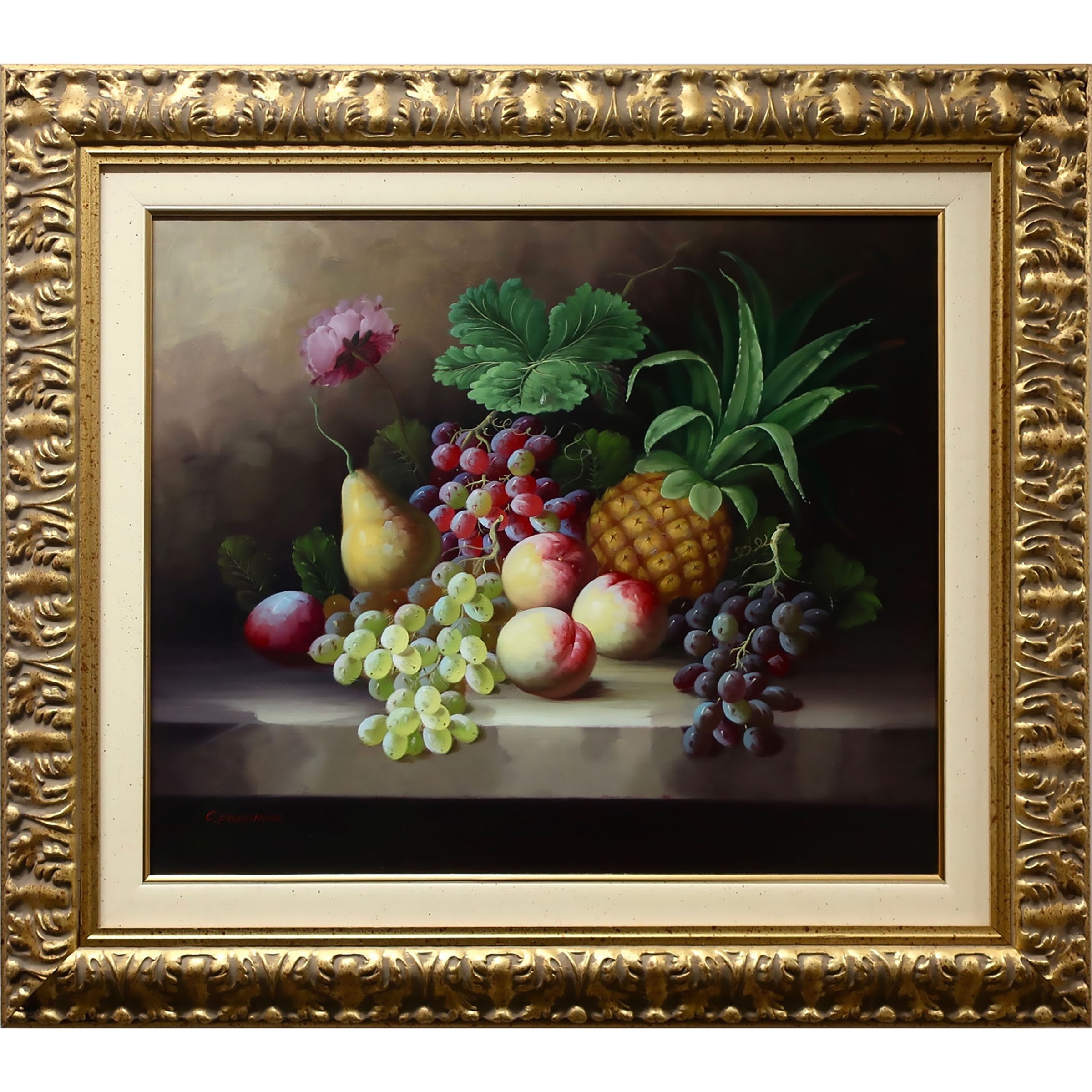 Freeman C. | STILL LIFE FRUIT STUDY | MutualArt