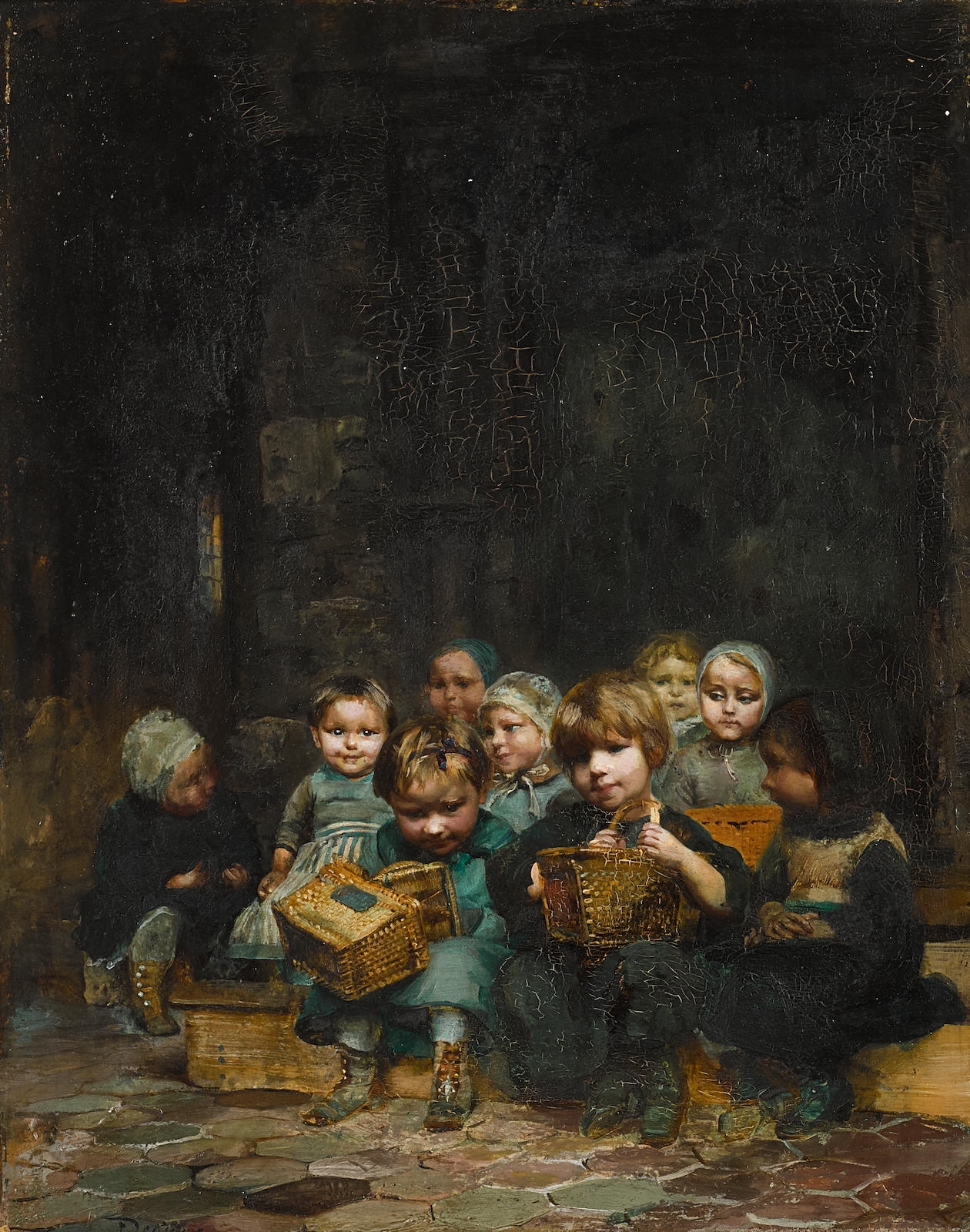 Jules-Alexandre Patrouillard Degrave‏ | First day of school | MutualArt