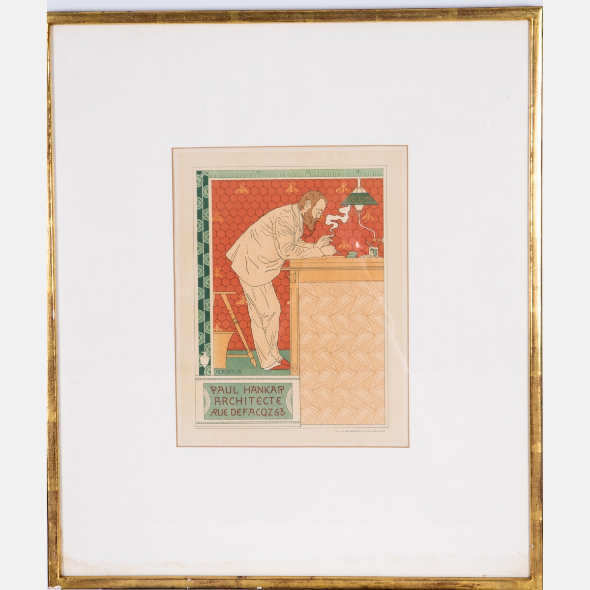 Adolphe Crespin | Paul Hankar Architecte from Les Maitres de l'Affiche ...