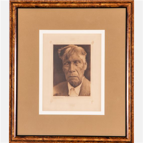 Edward S. Curtis | Old Bob-Tachi Yokuts (1924) | MutualArt
