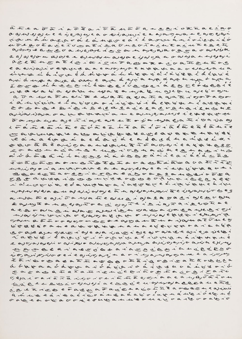 Antoni Starczewski | Vowels With Aaccents (1978) | MutualArt