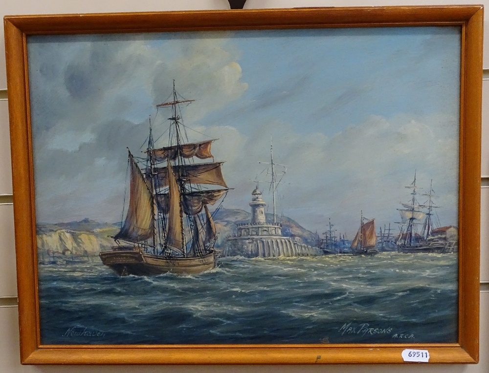 Max Parsons | Ships at Newhaven | MutualArt
