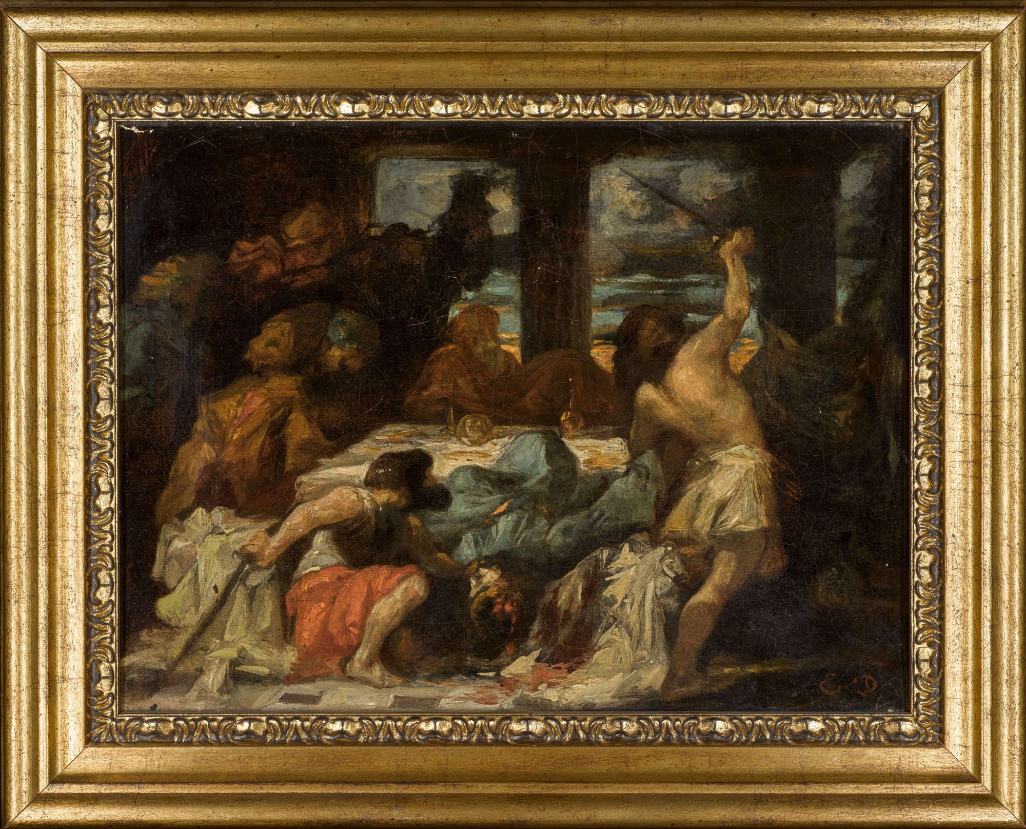 French School, 19th Century | Death of Amnon (Circa 1800) | MutualArt