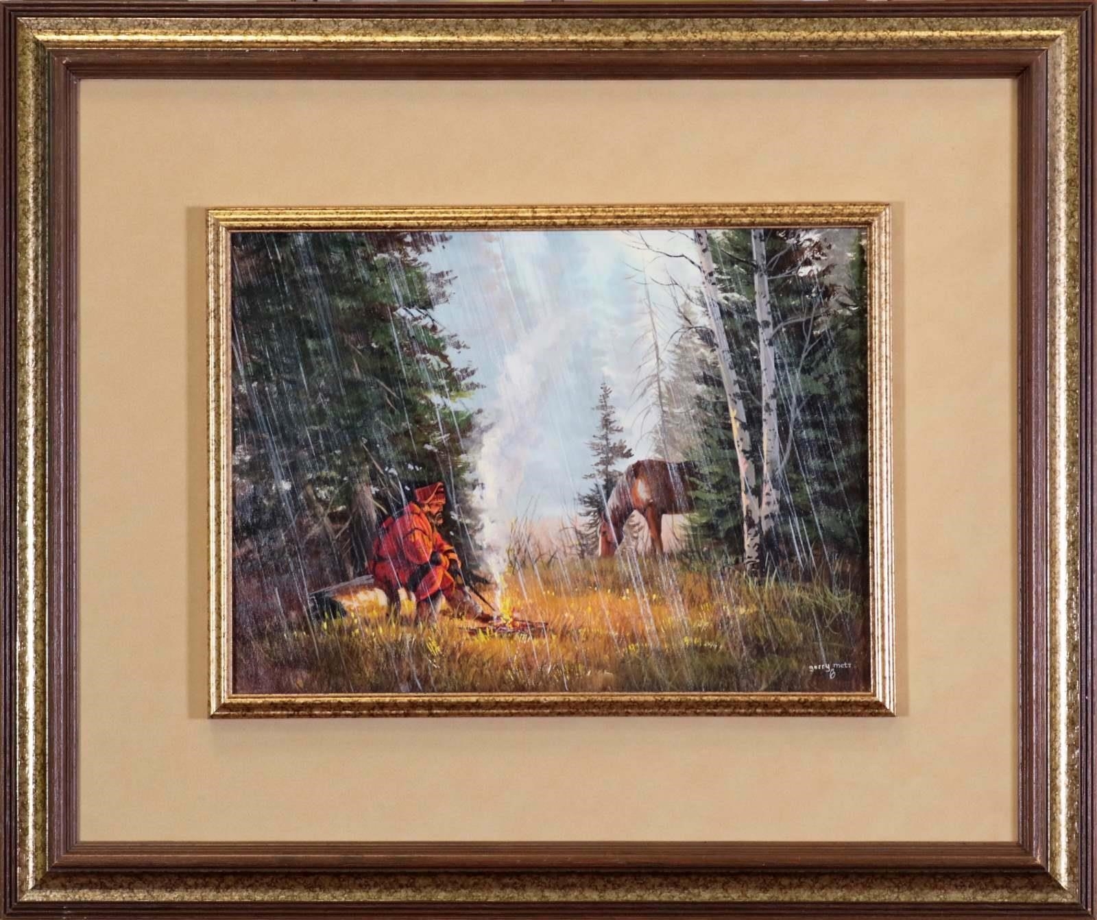 Gerry Metz | Teton Trappers | MutualArt