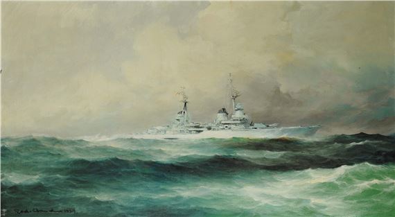 Rodolfo Claudus | Cacciatorpediniere (1957) | MutualArt