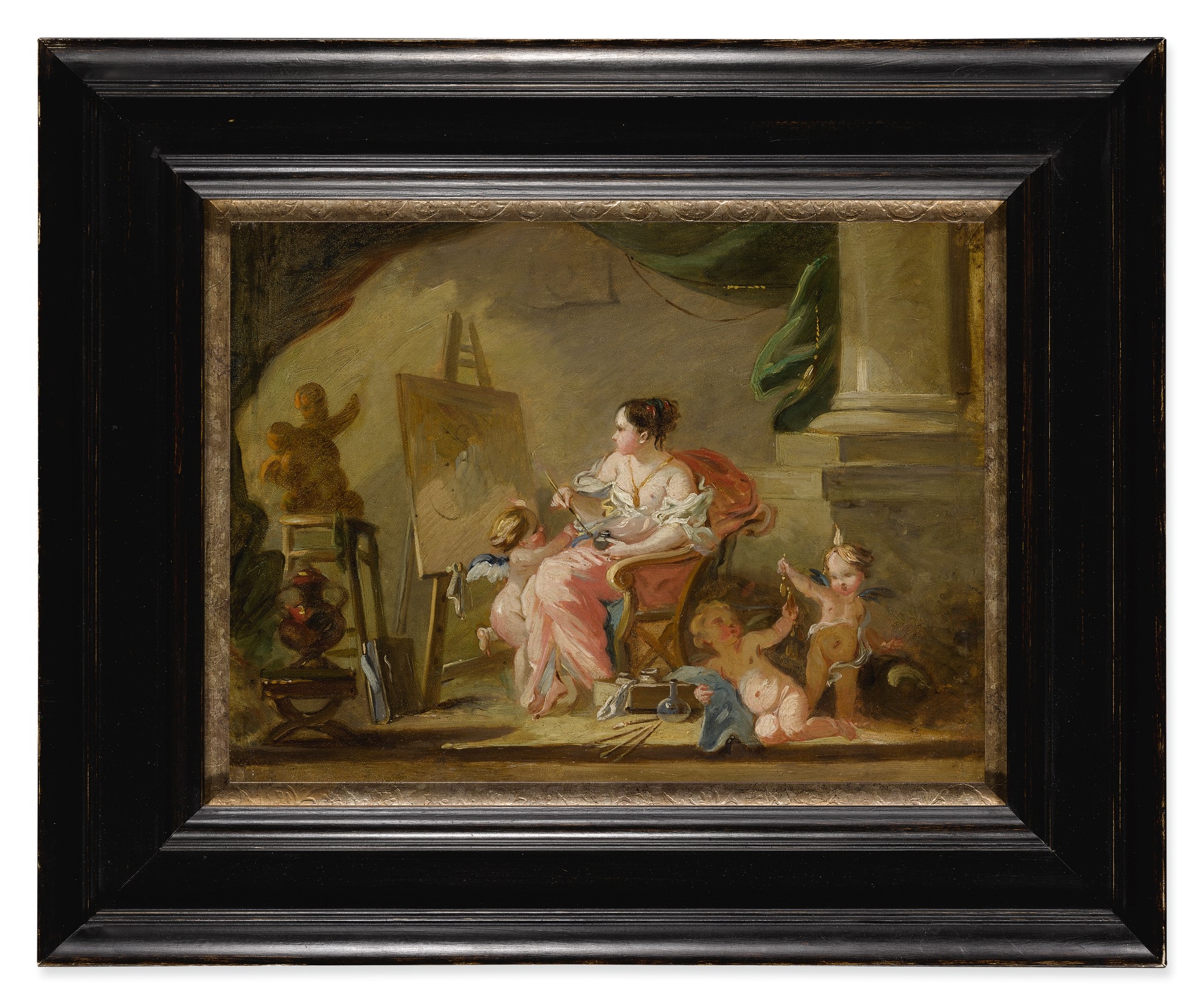 François Boucher | An allegory of painting | MutualArt