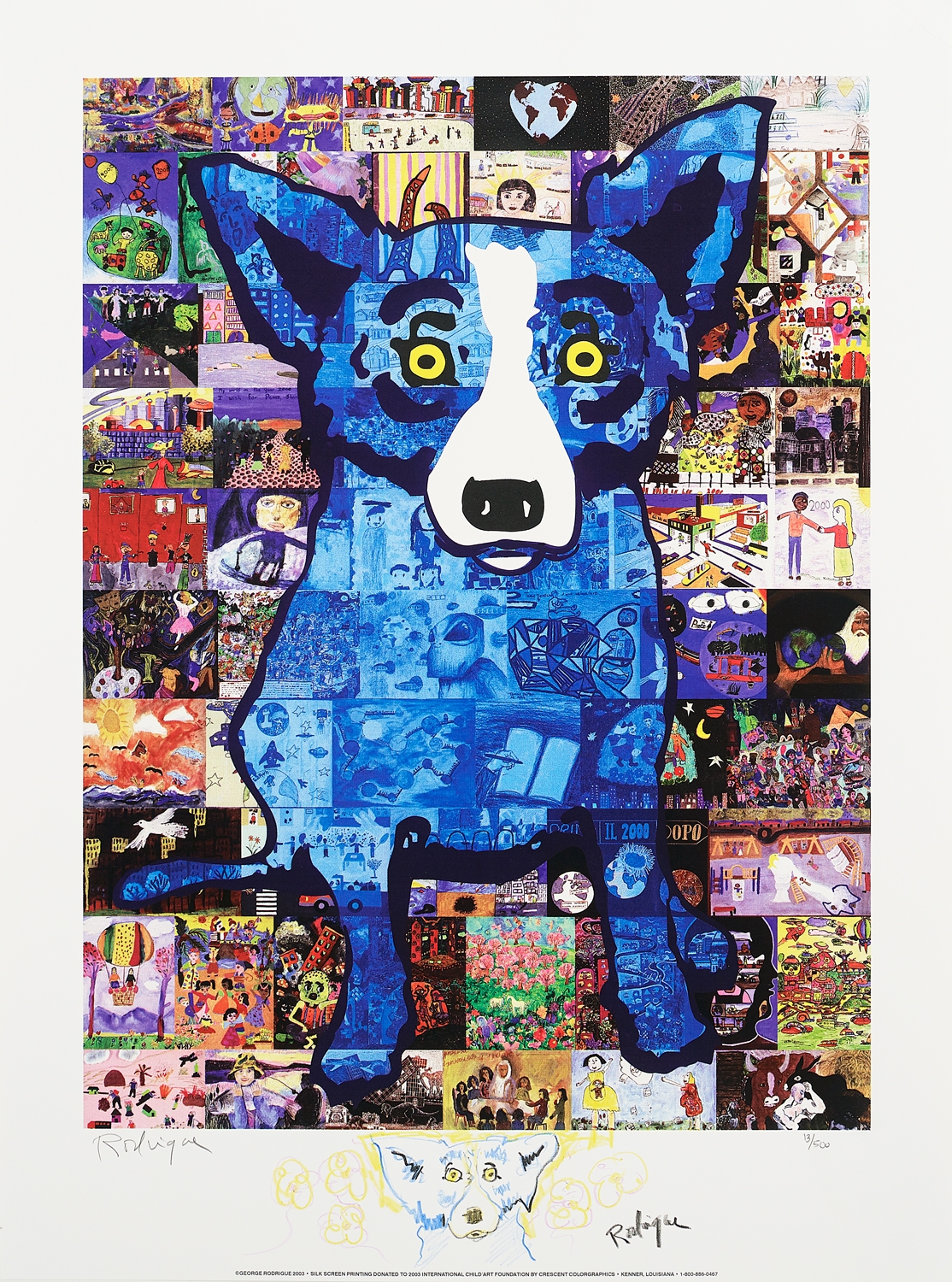 George Rodrigue | International Child Art Foundation (2003) | MutualArt