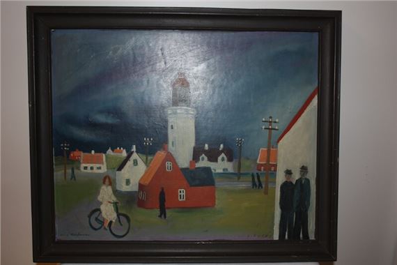 Knud Kristensen | Optrækkende torden i juli (1958) | MutualArt