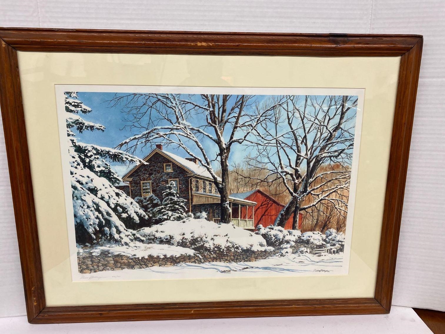 Richard Bollinger | Winter Landscape | MutualArt