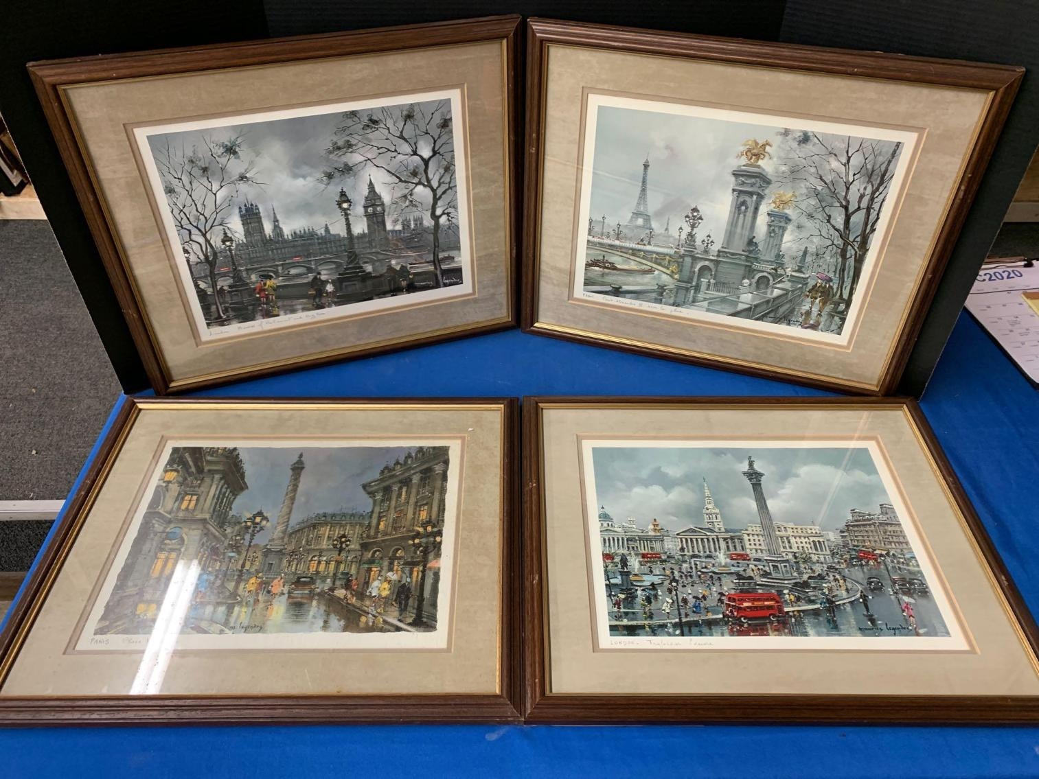 Maurice Louis Legendre | Four Works: Houses of Parliment and Big Ben ...