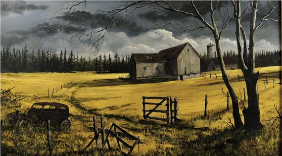 David Vance | Abandoned Farm | MutualArt