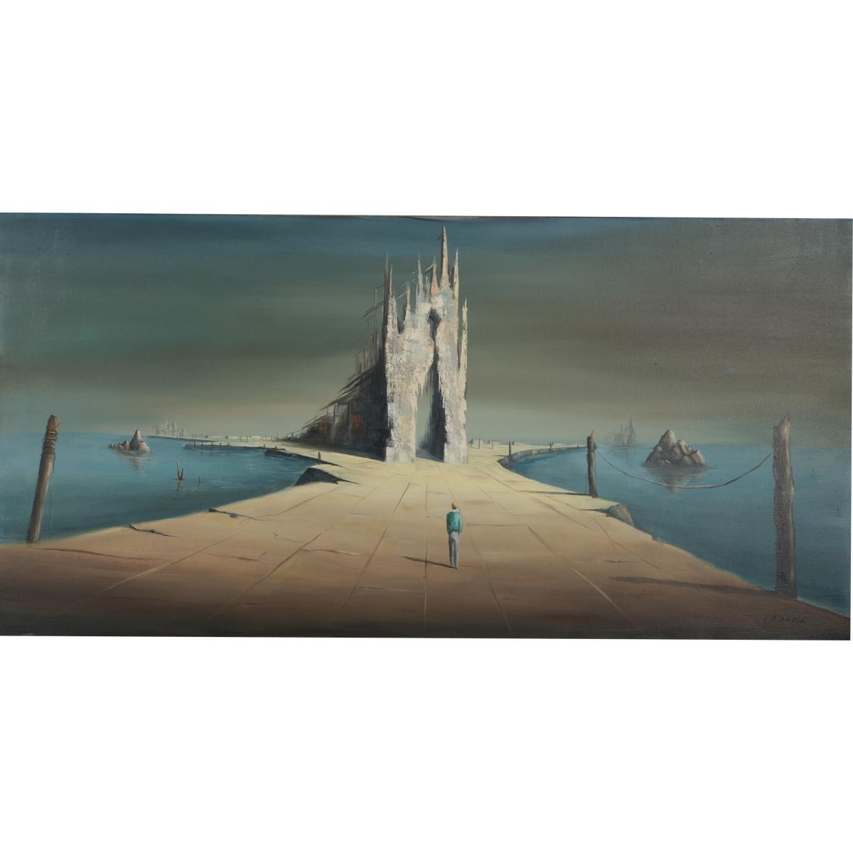 John Stancin | Surrealist Landscape | MutualArt