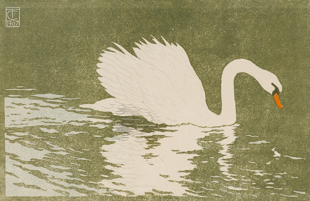 Carl Thiemann | Schwan (1907) | MutualArt