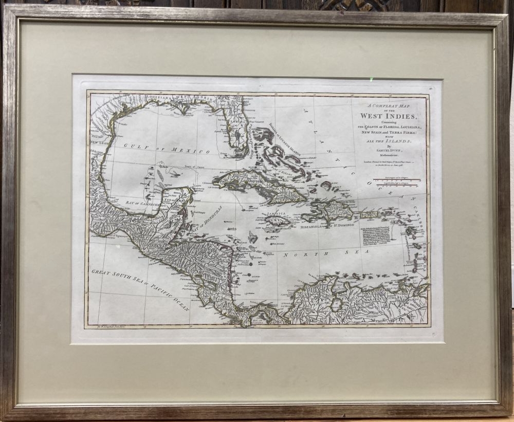 Samuel Dunn | A Complete Map of the West Indies (1786) | MutualArt