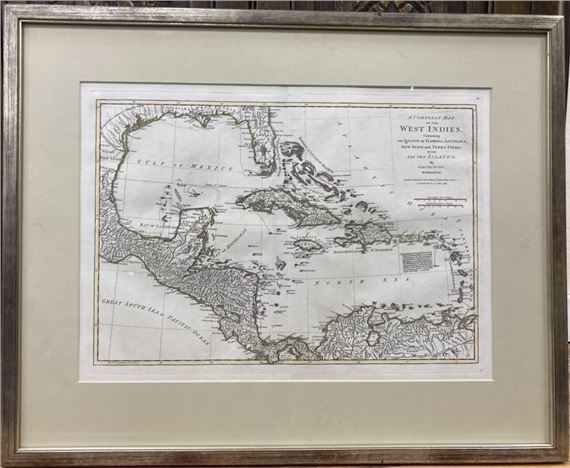 Samuel Dunn | A Complete Map of the West Indies (1786) | MutualArt