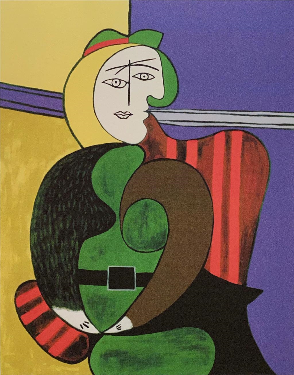 Pablo Picasso | Woman in Red Armchair | MutualArt