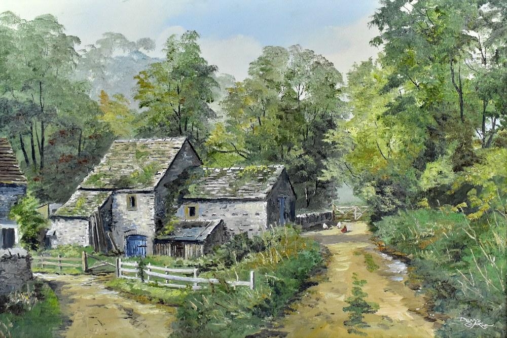 Denys Garle | Rural cottage idyll | MutualArt