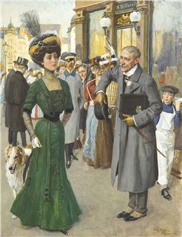 Oscar Bluhm | 35 Artworks at Auction | MutualArt