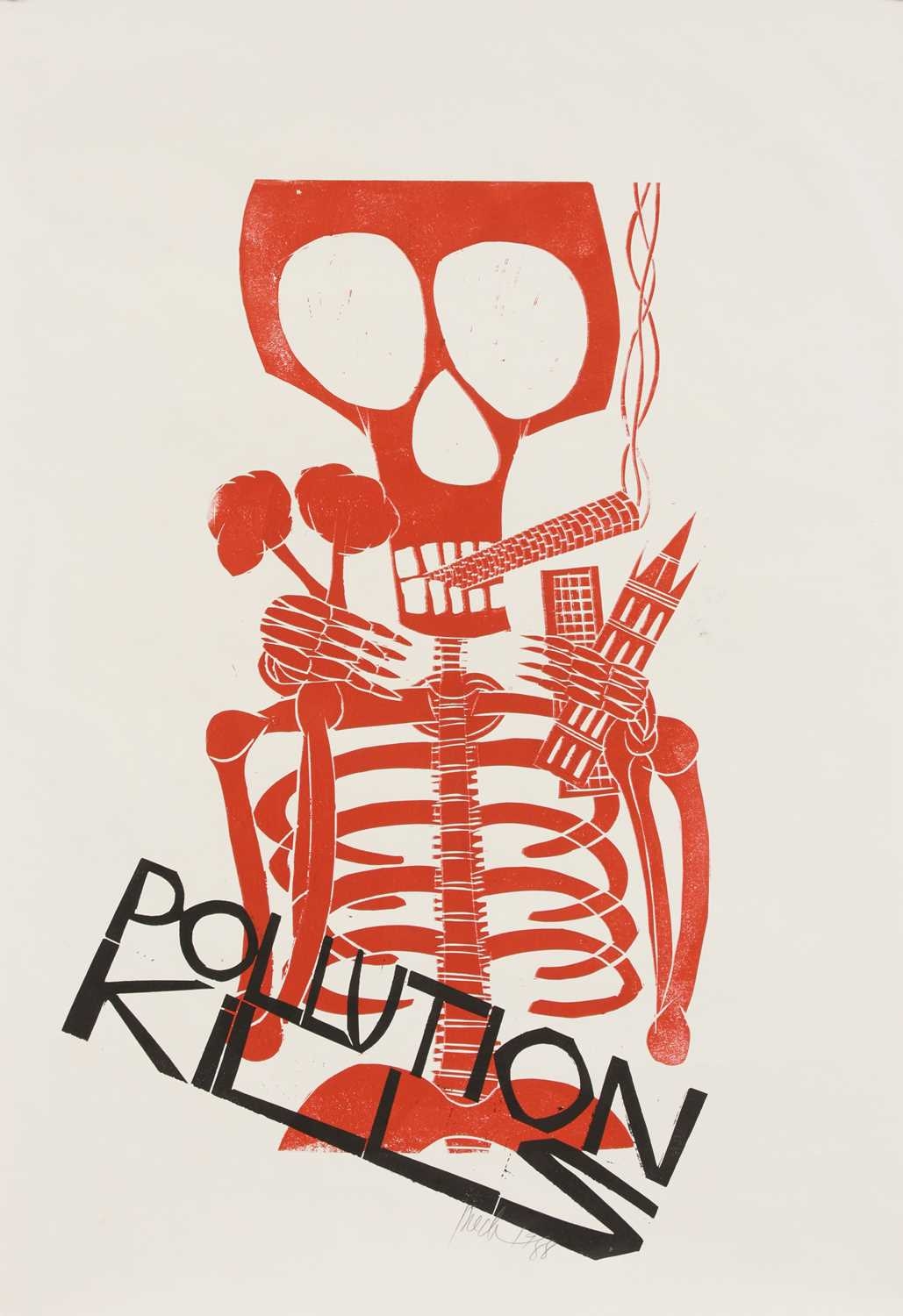 Paul Peter Piech | Pollution Kills (1988) | MutualArt