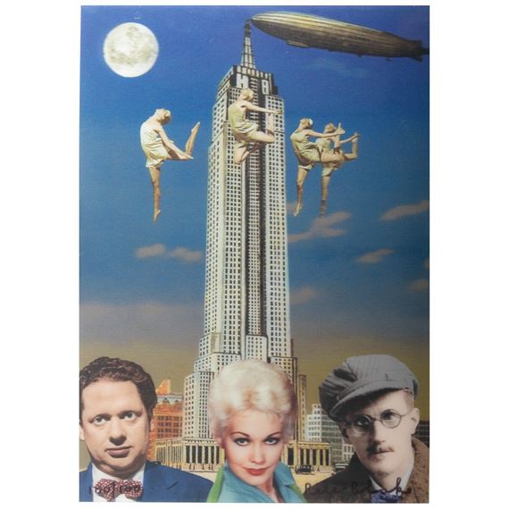 Peter Blake | ‘Dylan Thomas, Kim Novak and James Joyce in New York ...