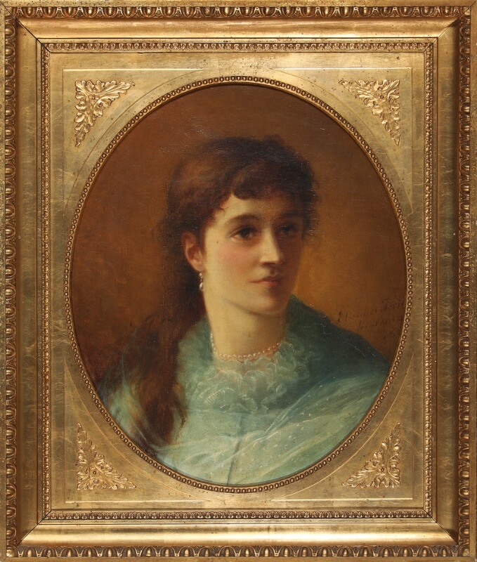 Elisabeth Maria Anna Lisinska Jerichau-Baumann | Portrait of the ...