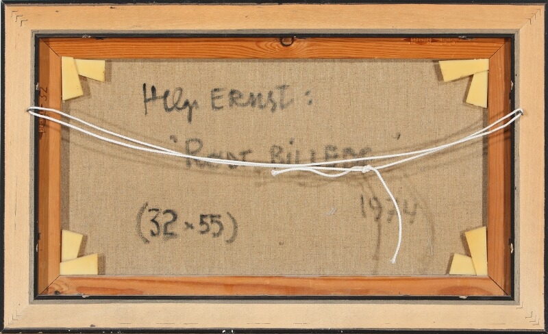 Helge Ernst | Rødt billede (1974) | MutualArt