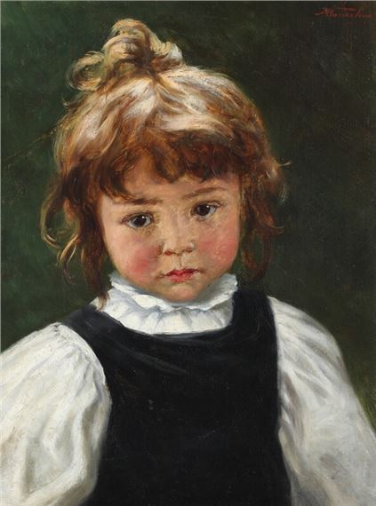 Marie Wunsch | A girl's portrait | MutualArt
