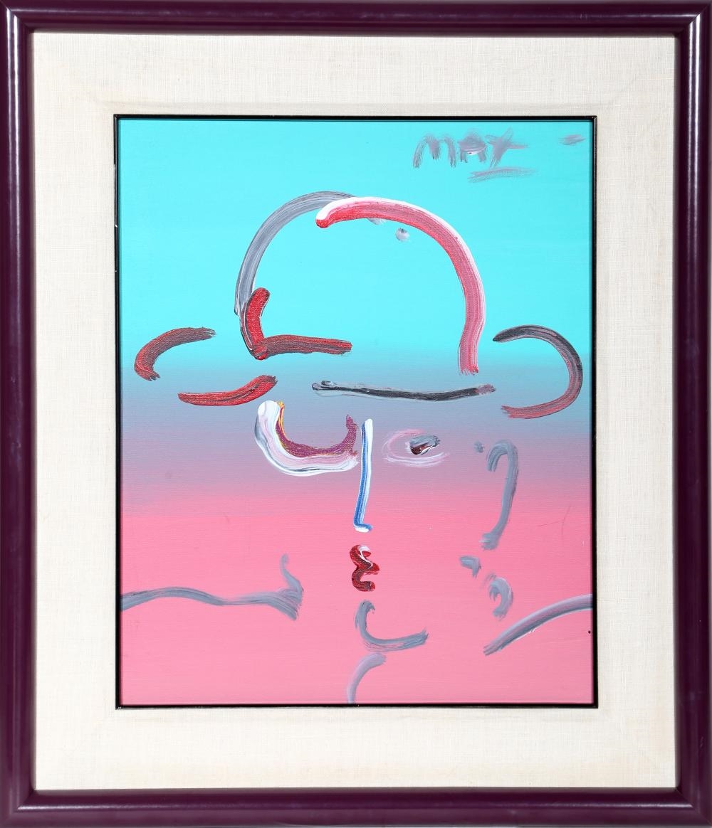 Peter Max | Zero Lady II (1985) | MutualArt