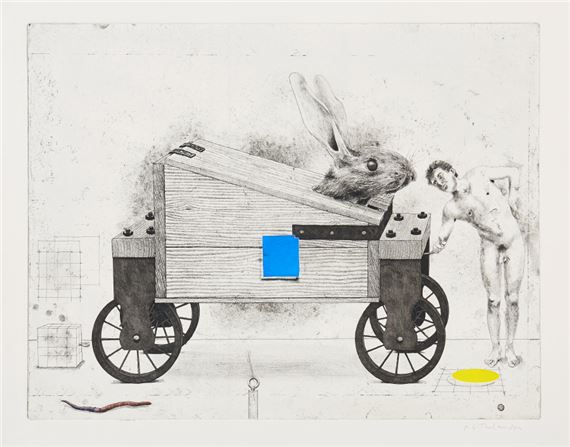 Par Gunnar Thelander | Looping the loop-vagn | MutualArt