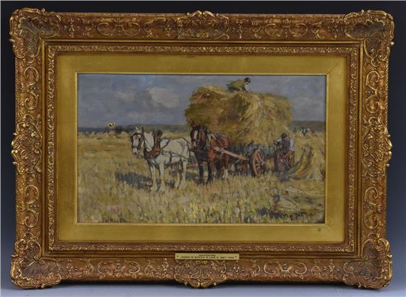 James William Booth | Harvesting | MutualArt