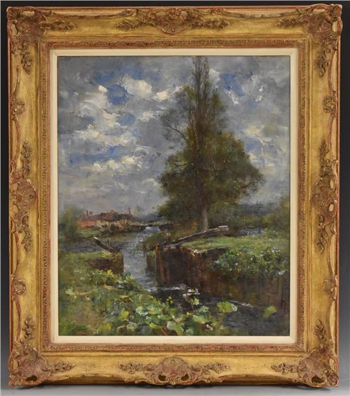 Joshua Anderson Hague | The Canal Lock | MutualArt