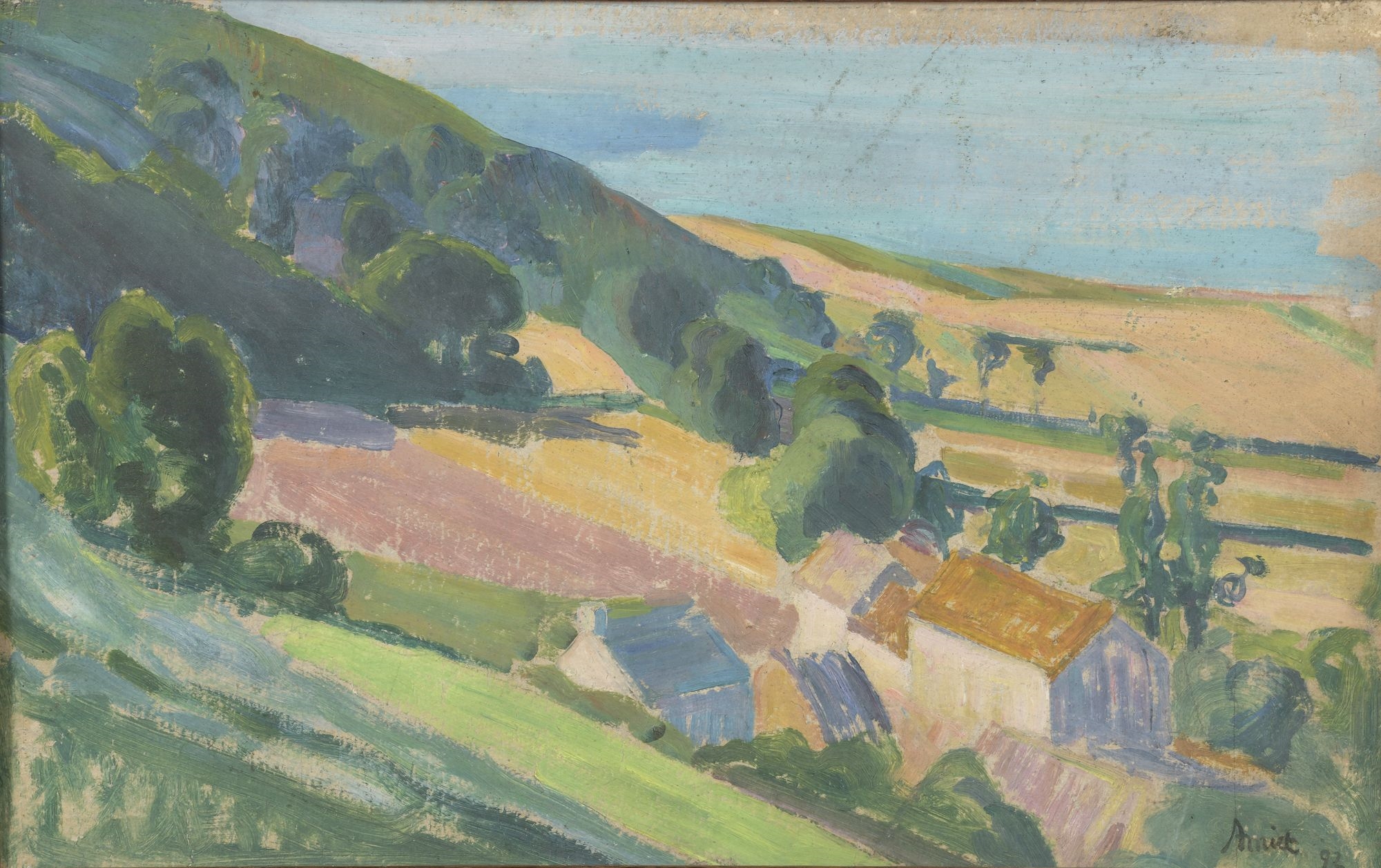 Cuno Amiet | Landscape | MutualArt