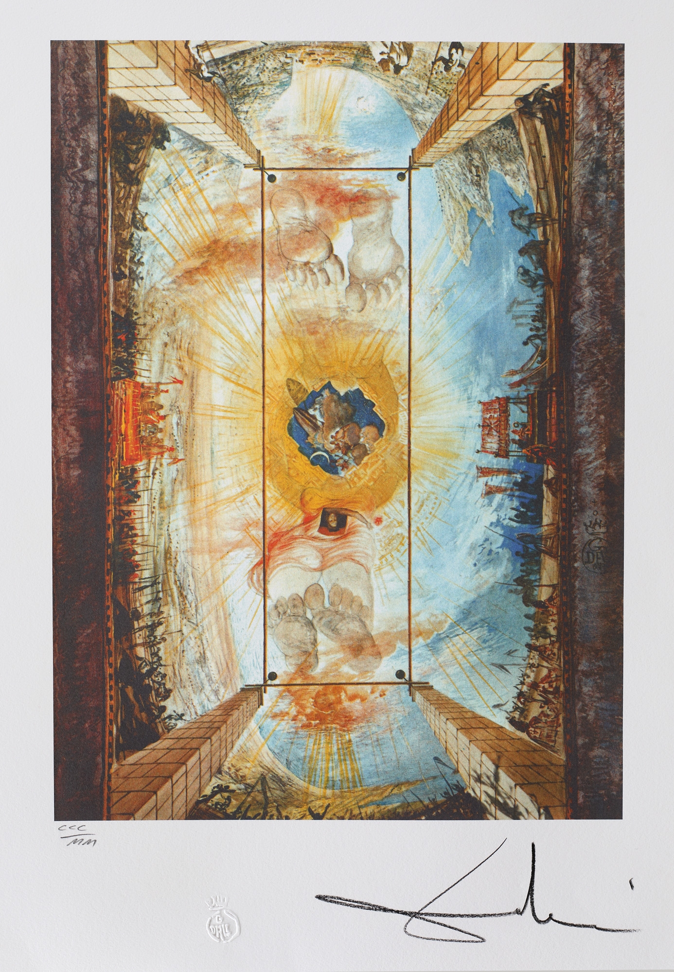 Salvador Dalí | The Colossus of Rhodes | MutualArt