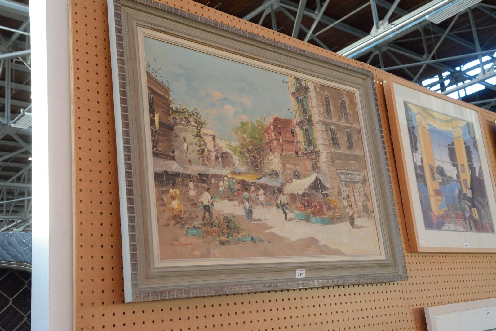 Franco Ruocco | Street Scene | MutualArt