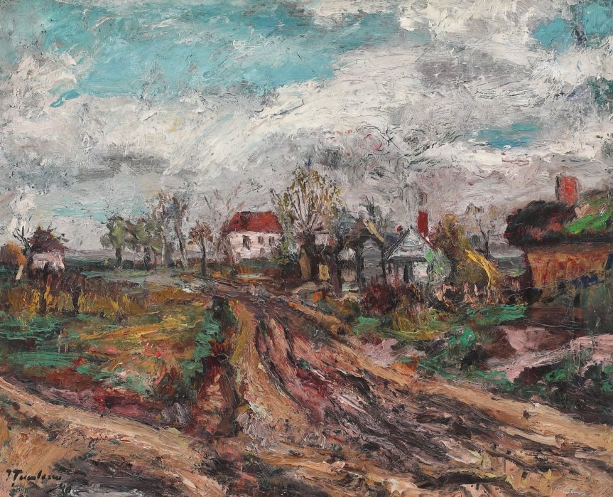 Ion Tuculescu | Peisaj din Brănești (1940) | MutualArt