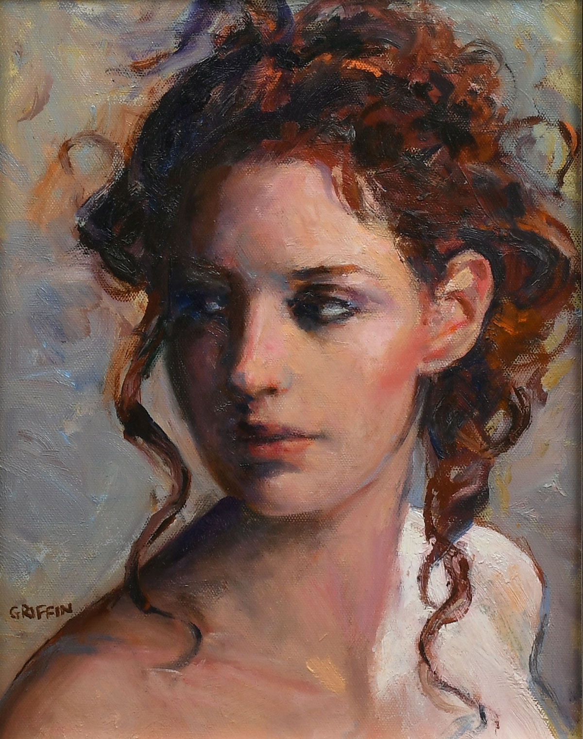 James Griffin | Portrait of a Model (2018) | MutualArt