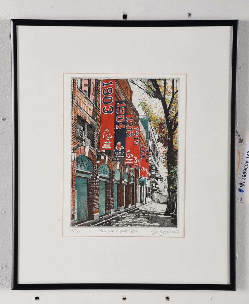 Eli Thompson | seven prints, Shibe Park; Forbes Field; Ebbets Field ...