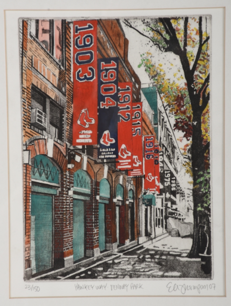 Eli Thompson | seven prints, Shibe Park; Forbes Field; Ebbets Field ...