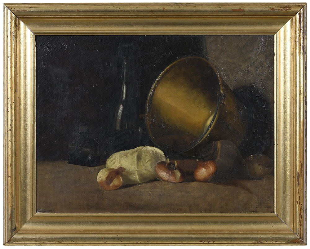 Emil Carlsen | Still Life with Copper Pot | MutualArt