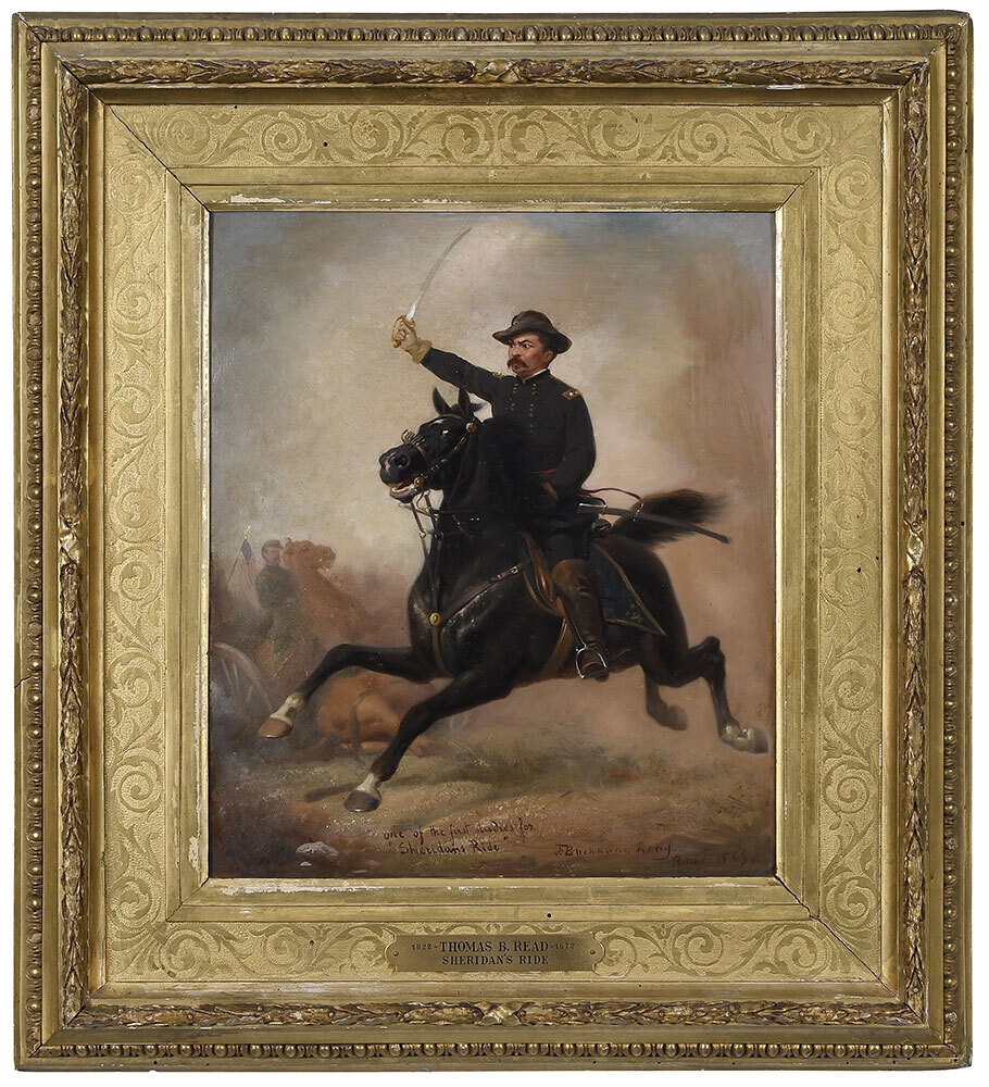 Thomas Buchanan Read | Study for Sheridan's Ride (1869) | MutualArt