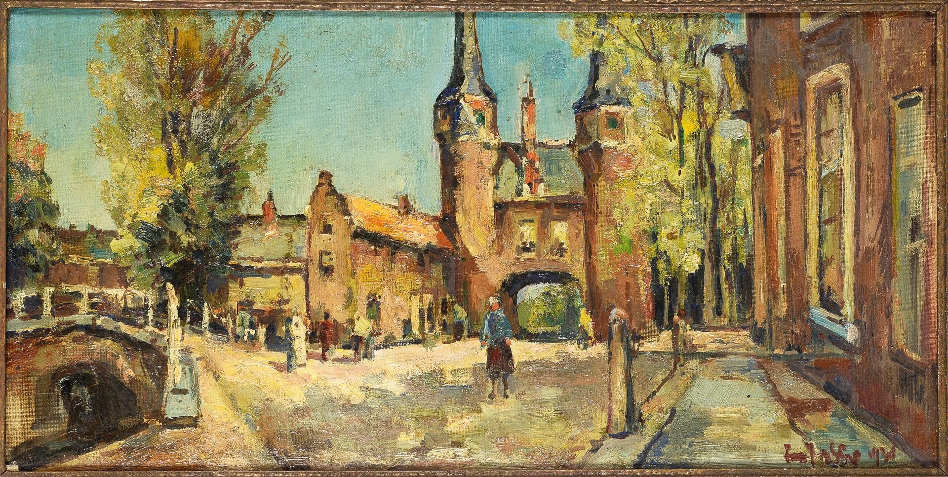 Johannes Stap | 'Oostpoort Delft' (1936) | MutualArt