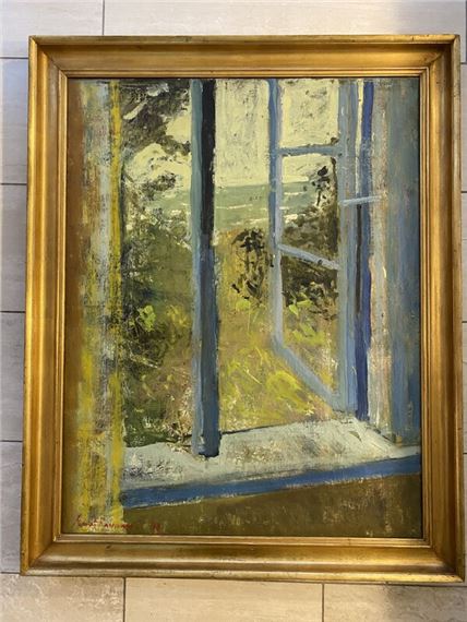 Ernst Carl Laurits Rasmussen | View through a window | MutualArt
